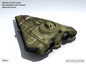 Scout Ship: from Concept to Model – tedlindsey.com