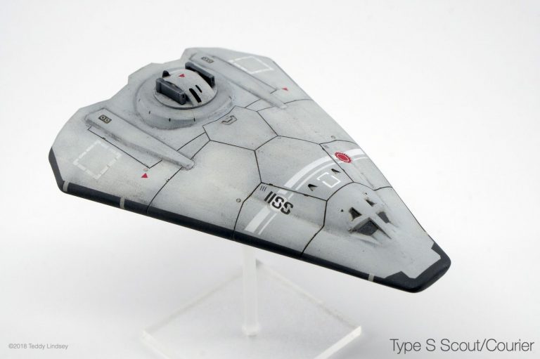 Scout Ship: from Concept to Model – tedlindsey.com